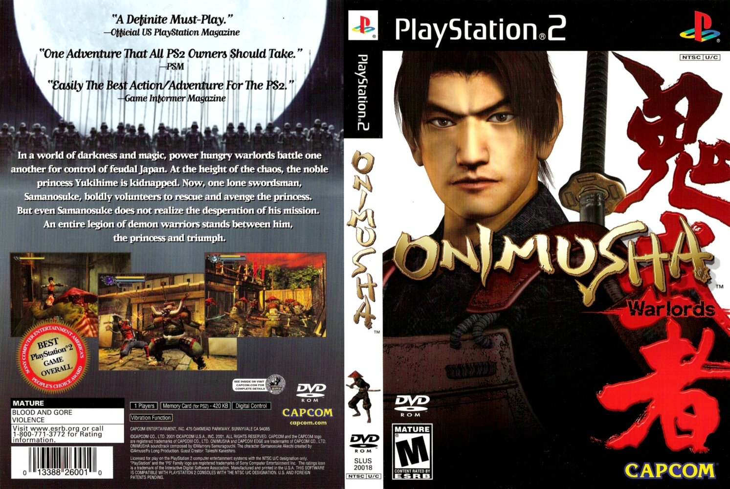 Zona Gamer: Onimusha Warlords